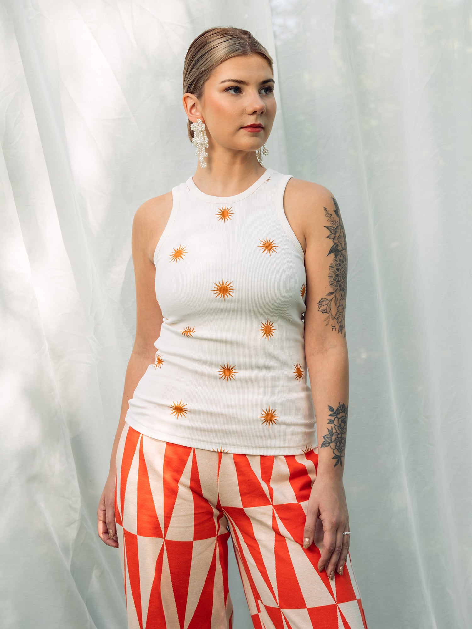 Aarre Leo Rib Top, Golden Sun – Miela | Mieluisia suomalaisia brändejä